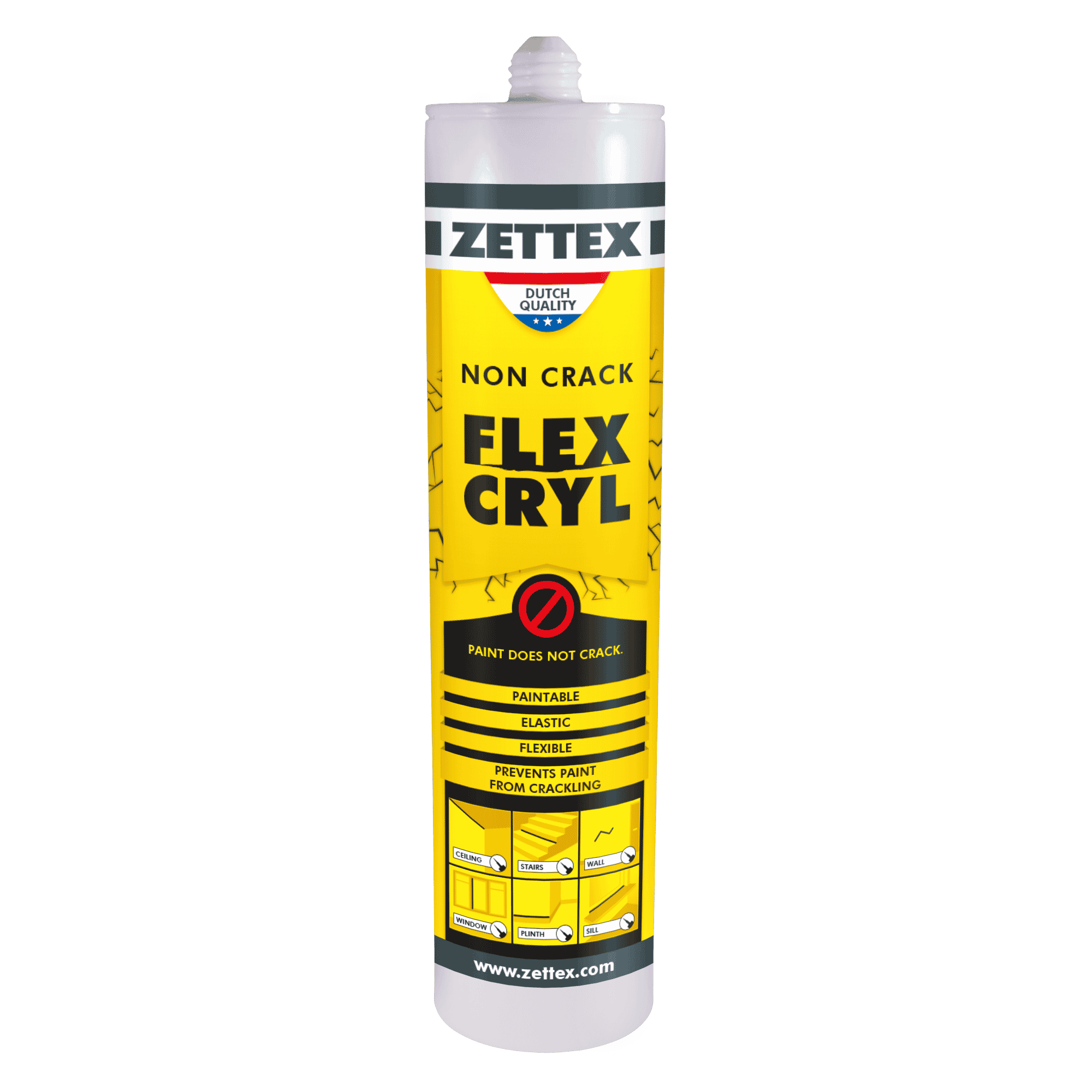 Flexcryl Non Crack kopen? Voor 16:00 besteld, morgen in huis!